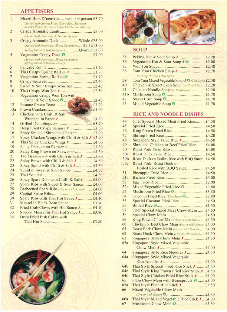 Taste Of China Chinese restaurant on Fishponds Road, Bristol - Everymenu